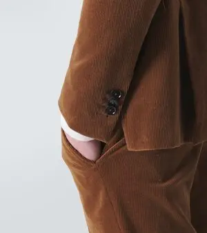 Zegna Cotton And Cashmere Corduroy Blazer