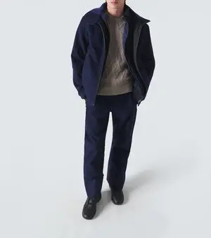 Zegna Cashmere Ski Salopettes