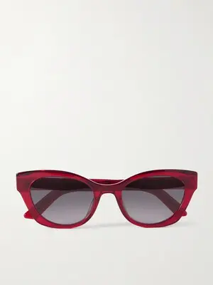Dior Cat-eye Acetate Sunglasses - Red