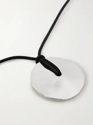 Agmes Cora Recycled Pendant Necklace - Silver