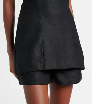 Faithfull The Brand Strapless Linen Top