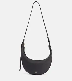 Khaite Augustina Small Leather Crossbody Bag - Black