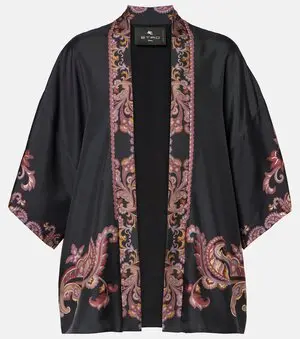 Etro Paisley Silk Jacket - Multicoloured