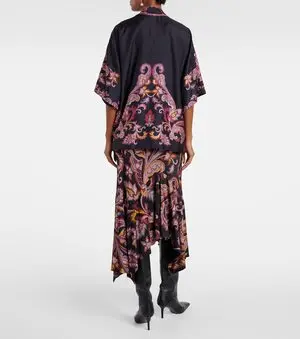 Etro Paisley Silk Jacket