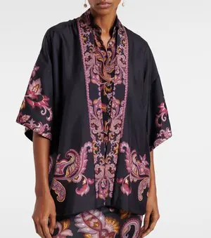 Etro Paisley Silk Jacket