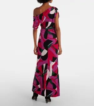 Diane Von Furstenberg Eliana Printed Maxi Dress