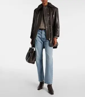 AGOLDE 90's Pinch Waist High-rise Straight Jeans - Blue