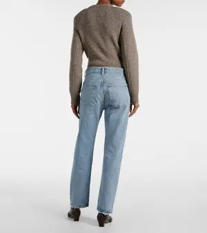 AGOLDE 90's Pinch Waist High-rise Straight Jeans - Blue