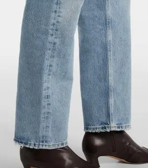 AGOLDE 90's Pinch Waist High-rise Straight Jeans - Blue