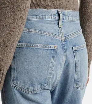 AGOLDE 90's Pinch Waist High-rise Straight Jeans - Blue
