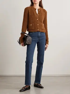FRAME The Ruler High-rise Slim-leg Jeans