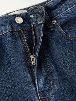 FRAME The Ruler High-rise Slim-leg Jeans