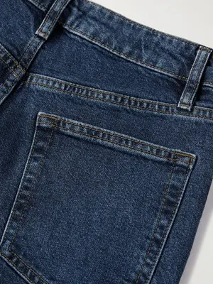FRAME The Ruler High-rise Slim-leg Jeans