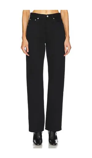 RE/DONE 90s High Rise Loose Jeans - Black