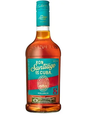 RON SANTIAGO DE CUBA Añejo Year Old Rum - 8