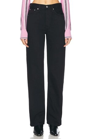 RE/DONE 90s High Rise Loose Jeans - Black