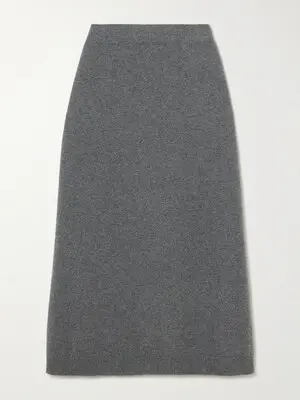 Brunello Cucinelli Cashmere Midi Skirt