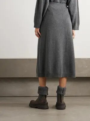Brunello Cucinelli Cashmere Midi Skirt