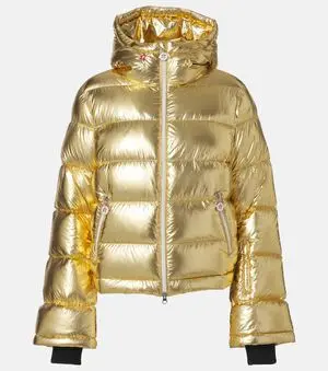 Perfect Moment Polar Flare Ski Jacket - Gold