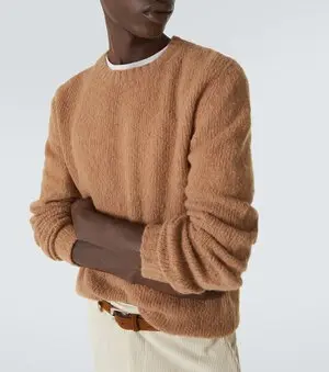 Thom Sweeney Wool-blend Sweater