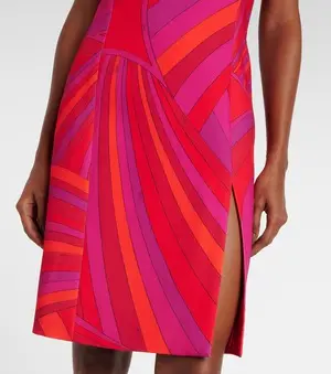 Emilio Pucci Iride Cady Mini Dress