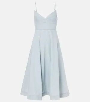 Zimmermann Acacia Denim Midi Dress