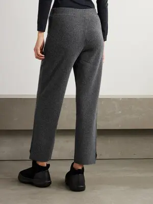 Falke Cropped Wool Straight-leg Pants