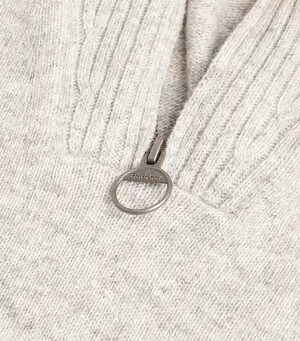 Barbour Lambswool Quarter Zip Sweater