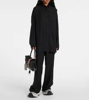 Balenciaga Silk Pajama Pants