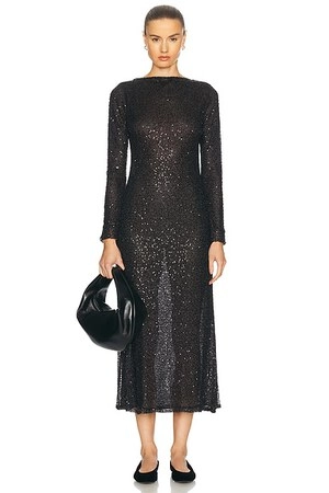 Proenza Schouler Marlowe Midi Dress - Black