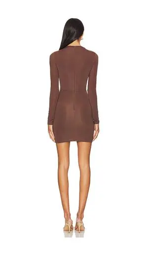 Superdown Sarah Cut Out Dress - Chocolate