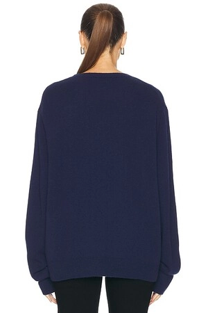 Eterne James Cashmere Sweater - Navy