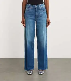 Paige Sasha Wide Leg Jeans - Blue