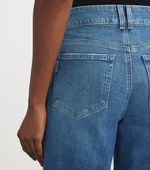 Paige Sasha Wide Leg Jeans - Blue