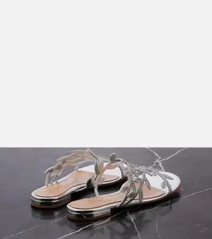 GIANVITO ROSSI Flavia Embellished Sandals