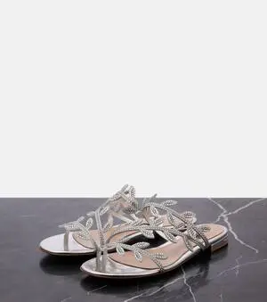GIANVITO ROSSI Flavia Embellished Sandals