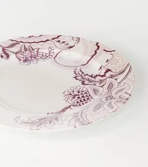 Etro Bloom Set Of 2 Porcelain Charger Plates - Pink
