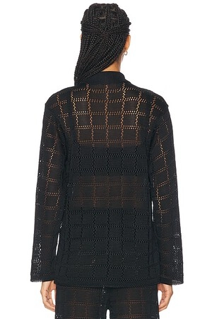 Calle Del Mar Long Sleeve Patchwork Shirt