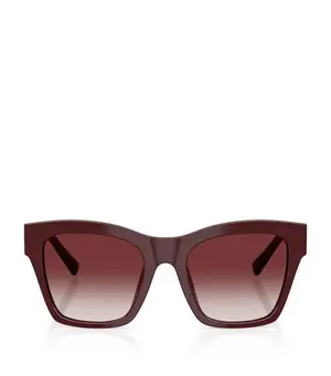 Dolce & Gabbana Square Frame Sunglasses - Red