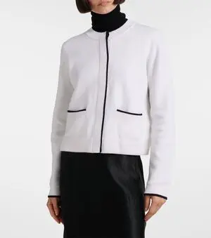 Vince Wool And Cotton-blend Cardigan