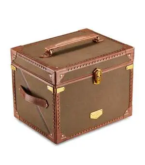 Wolf Vegan Leather Ida Trunk Jewellery Box