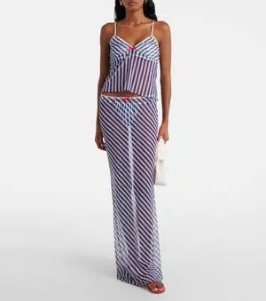 BANANHOT Solay Striped Crop Top