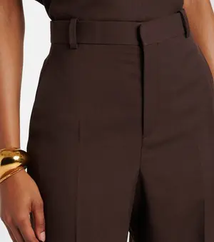 Wardrobe.NYC Wool Straight Leg Trousers