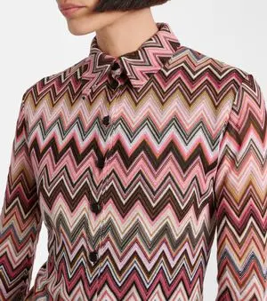 Missoni Cotton-blend Mini Dress