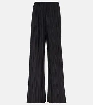 THE ROW Gala Wide-leg Pants - Black