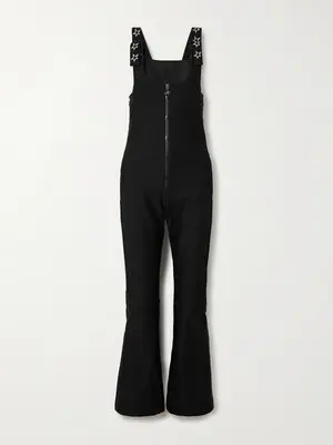 Perfect Moment Stretch Ski Salopettes - Black