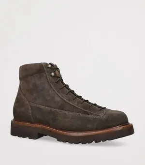Brunello Cucinelli Suede Hiker Boots