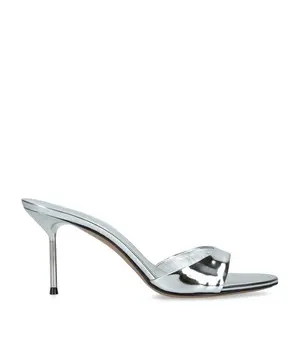 Paris Texas Paris Texas Patent Leather Lidia Mules 70 Silver