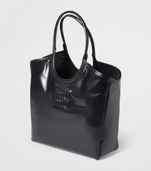 Miu Miu Leather Top Handle Bag