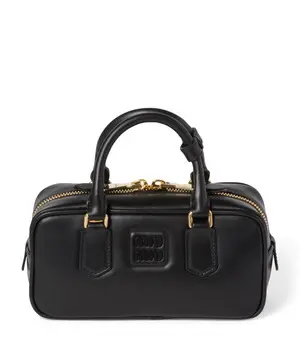 Miu Miu Arcadie Top Handle Bag - Black